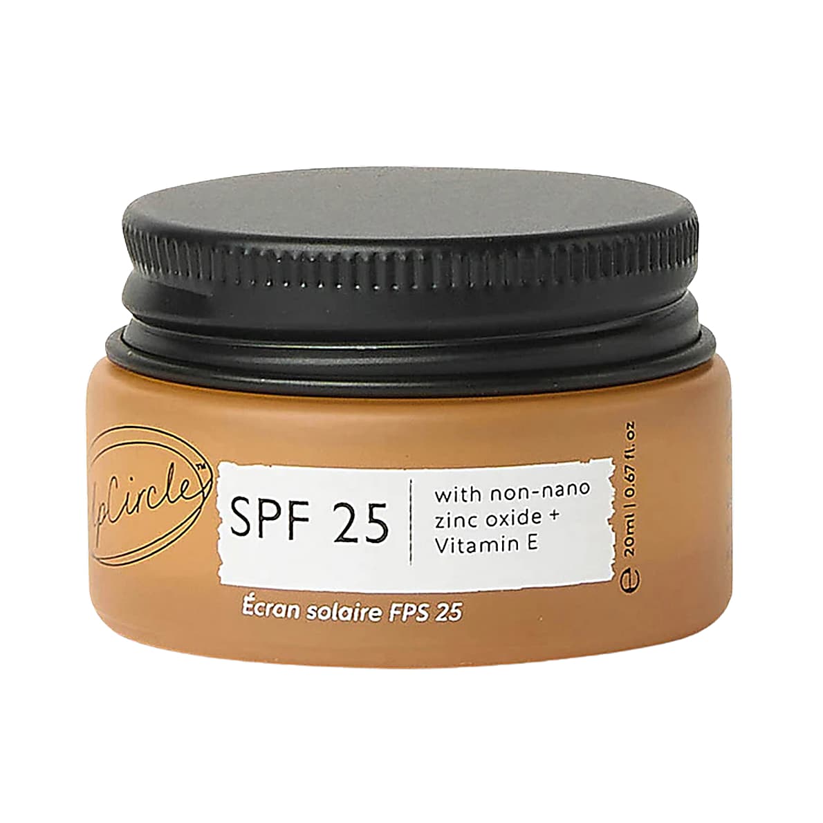 UpCircle SPF 25 Minerale Zonnebrandcrème - Reisformaat | Big Green Smile